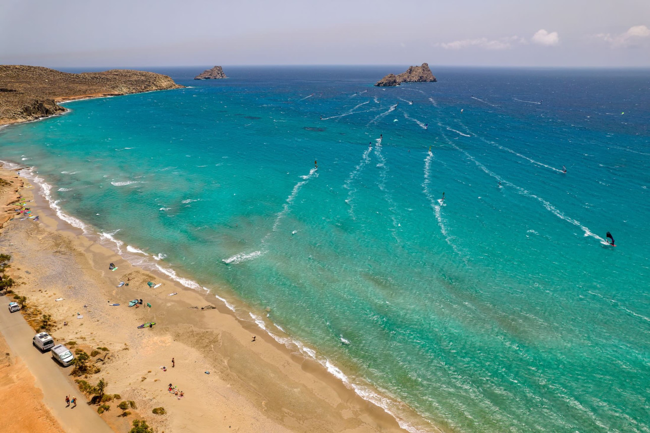 Top 5 Beaches to Surf in Crete